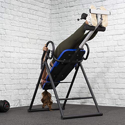 XtremepowerUS Premium Gravity Inversion Therapy Table Back Pain Relief ...