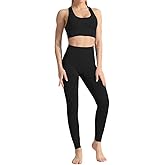 Amazon.com: Toplook Women Seamless Yoga Workout Set 2 Piece Outfits Gym Shorts Sports Bra ...