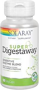 Amazon.com: Solaray Super Digestaway Digestive Enzyme Blend | Healthy ...