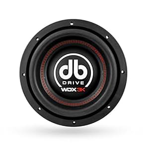 Amazon.com: db Drive WDX10 3K 10 Inch Competition Subwoofer 1500W Dual ...