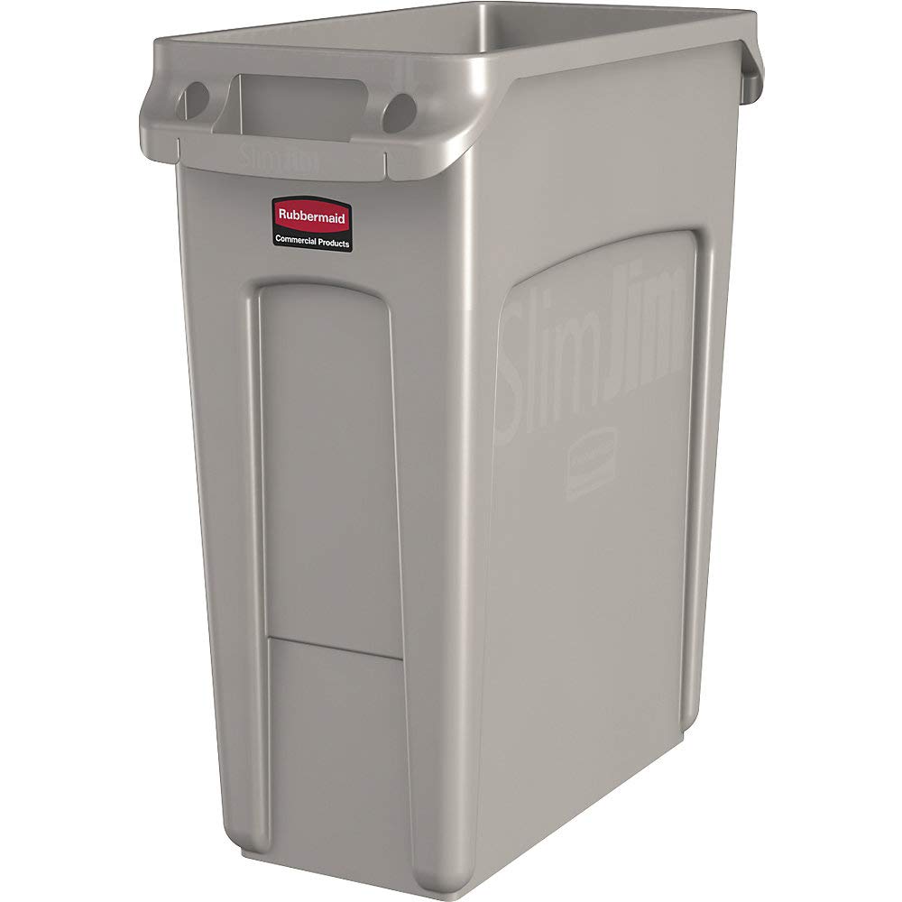 Mua Rubbermaid Commercial Products Slim Jim Plastic Rectangular Trash ...