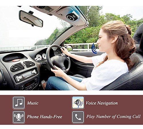 Aduds Bluetooth Handsfree 4.1 Car Kit AUTO-ON Adapter with Motion ...