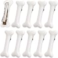 Amazon.com : 10PCS Dog Bone Hair Clips Decorative Side Band Clips ...