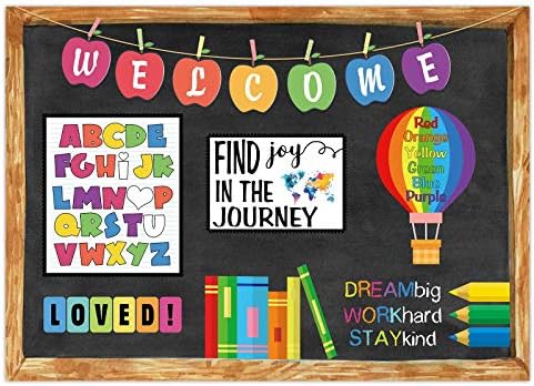 Funnytree 7X5FT Online Teaching Backdrop Teacher Distance Classroom ...