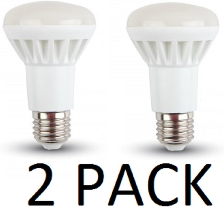 LED R63 Reflector bombillas – 2 unidades – E27/rosca Edison – 8 W ...