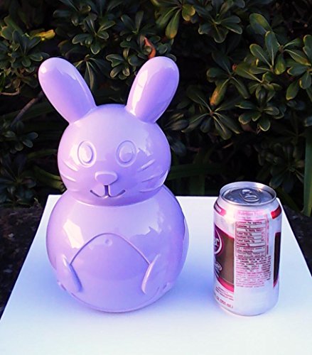 Easter Bunny Fillable Treat Container - Stands 10 Inches Tall - Want It All