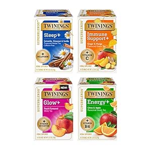 Amazon.com : Twinings Superblends Teas, Flavoured Herbal, Green & White ...