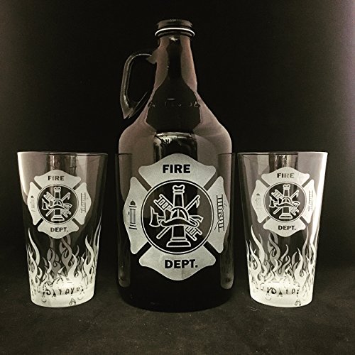 Price tracking for: Fire Department, Beer growler, Fireman Gift ...