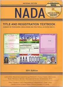 NADA Title and Registration Textbook: Summary of Procedures ...