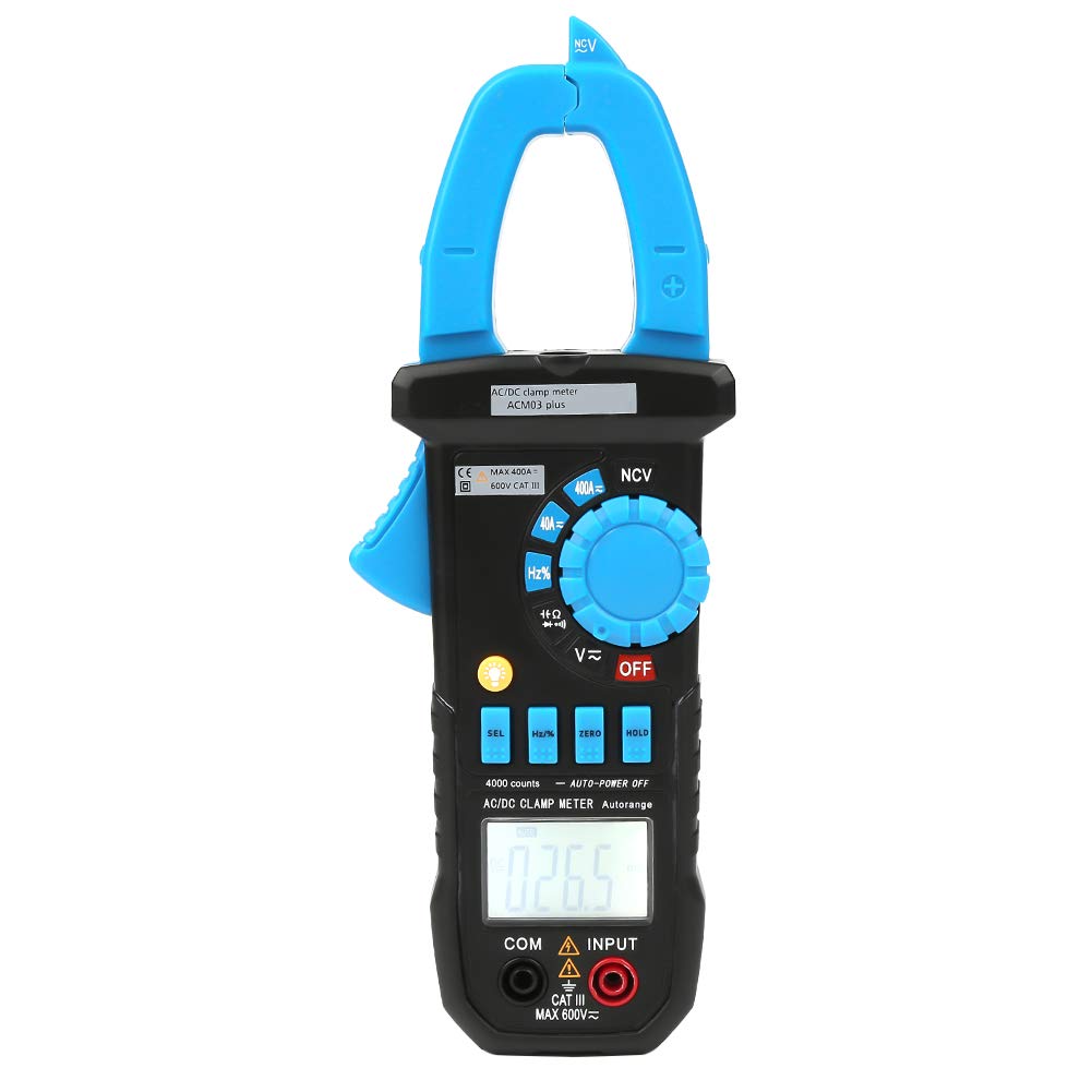 Handheld Current DC AC Multimeter Clamp Meter Clamp Multimeter Current ...