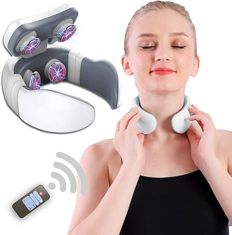 TENS Neck Massager, Electric Back and Shoulder Massage Pulse Machine ...