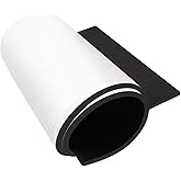 Dualplex Neoprene Sponge Foam Rubber Roll Adhesive, 15 X 60 Inches X 1/16" Thick, Perfect ...