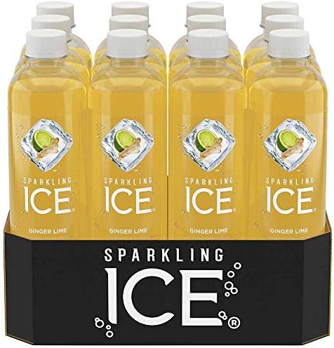 Sparkling Ice Ginger Lime Sparkling Water, 17 Fluid Ounce -- 12 per case. | Pricepulse