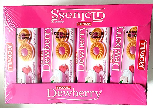 JacknJill DEWBERRY Lychee Yogurt Cookies 36G.X12 / JacknJiLL