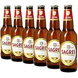 Sagres - Premium Portuguese Lager Beer - 24 x 330 ml - 5.1% ABV: Amazon ...