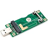 Amazon.com: Mini PCI-E to USB Adapter with SIM Card Slot for WWAN/LTE ...