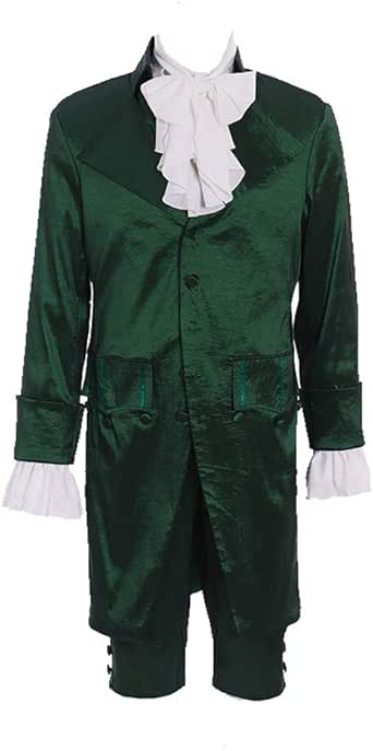 Amazon.com: Musical Hamilton Cosplay Costume Jacket outift Lin-Manuel ...