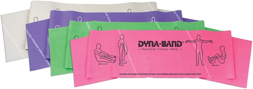 Amazon.com: Dyna-Band 3-Pack - 3 ft long 3 colors: Sports & Outdoors