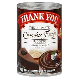 Amazon.com : Thank You Pudding Chocolate Fudge Pudding, 15.76-Ounce ...