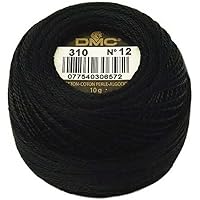 Amazon.com: DMC 116 8-498 Pearl Cotton Thread Balls, Dark Red, Size 8 : Arts, Crafts & Sewing