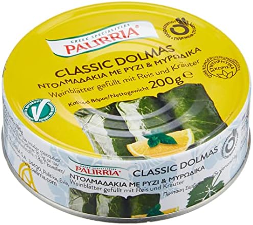 Palirria Greek Dolmas Stuffed with Rice & Herbs, 200 g price in Saudi ...