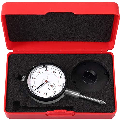 Dial Indicator Lug Back 0-100 Reading, 0-1" Range, 0.001" Graduation ...