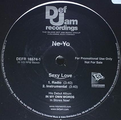 Ne-Yo - Sexy Love [12" VINYL] - Amazon.com Music