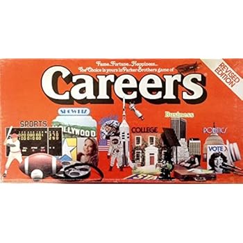 Amazon.com: Careers Board Game 1965 Version: Toys & Games