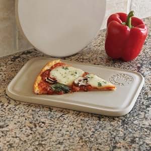 Amazon.com: Small Rectangular Pizza Stone or Baking Stone - 10" X 7" By ...