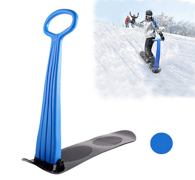 Femont Ski Scooter Snow Sled Board for Outdoor Sports, Cold-Resistant ...