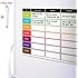 Amazon.com : Magnetic Meal Planner 17" x 11" - dry erase board ...
