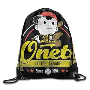 Amazon.com : Drawstring Backpack Sack Bag Earthbound Ness Onett Little ...