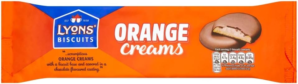 Lyons' Biscuits Orange Creams, 104g: Amazon.co.uk: Grocery