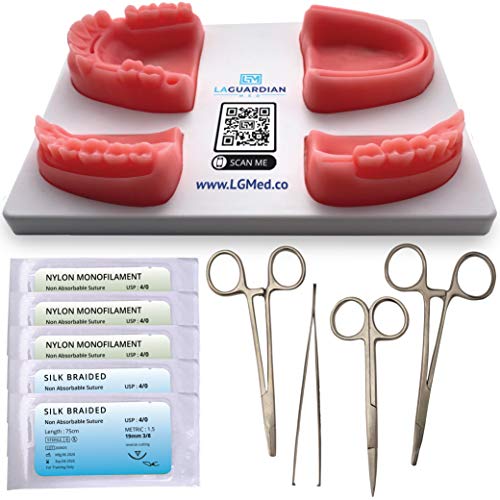 Complete Dental Suture Kit with Tools, Dental Sutures, and Dental ...
