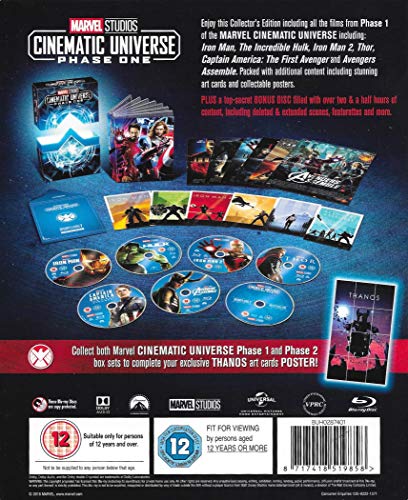 Marvel Studios Cinematic Universe Phase One: Collector's Edition ...