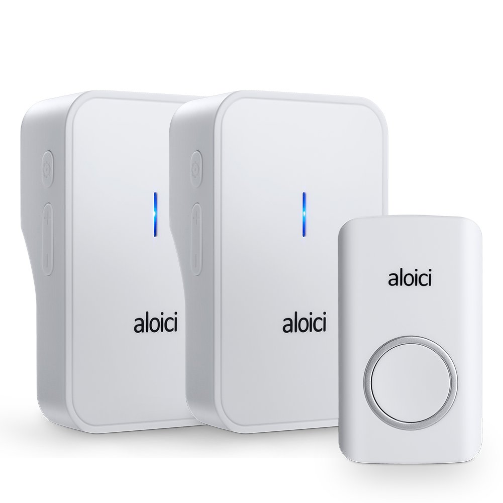 Buy Wireless Doorbell No Battery Required, 1 Push Button(Self ...