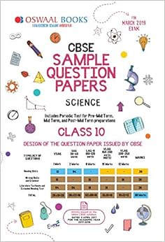 Oswaal CBSE Sample Question Paper Class 10 Science For March 2019 Exam ...