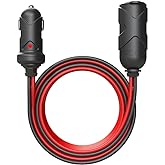Amazon.com: NOCO GC017 15A 14AWG 12V Adapter, Heavy-Duty Cigarette ...