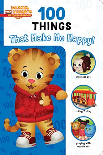 Amazon.com: 100 Things That Make Me Happy! (Daniel Tiger's Neighborhood ...