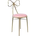 Amazon.com: WETUSSEX Modern Soft Pink Butterfly-Shaped Makeup Vanity ...