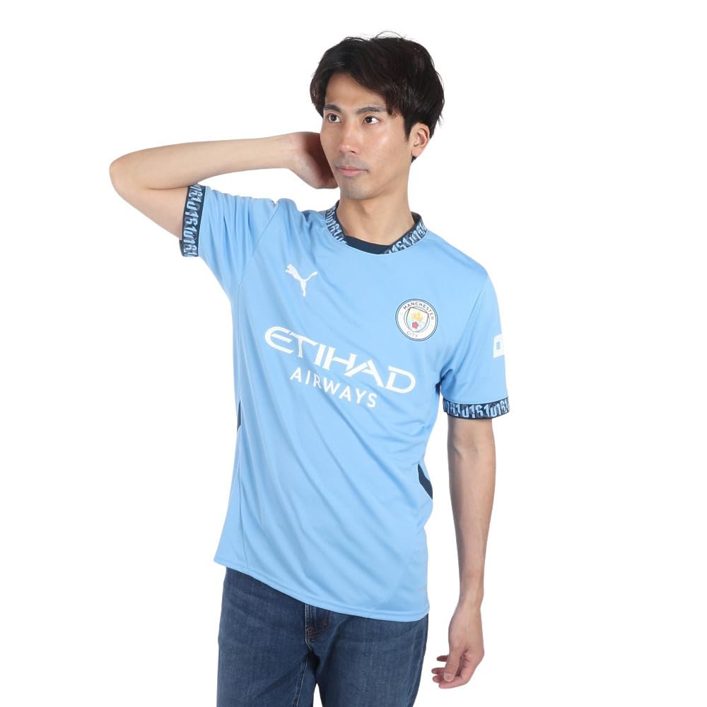 Mua Men’s Manchester City FC 2024/25 Replica Home Soccer Jersey - Team ...