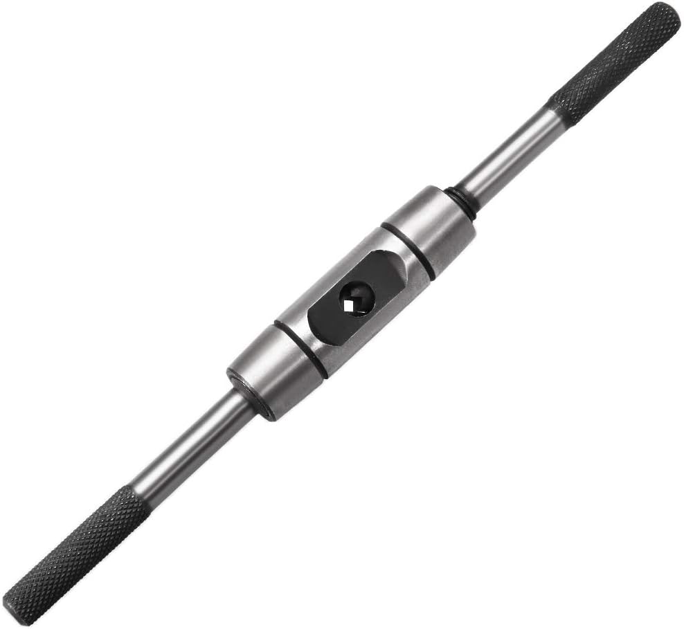 uxcell Adjustable Tap Wrench Handle, for Metric M4-M10 Taps, Tap Reamer Tapping Wrench Tool, Die ...