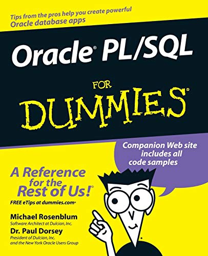 Oracle PL / SQL For Dummies 1st Edition by Michael Rosenblum (PDF ...