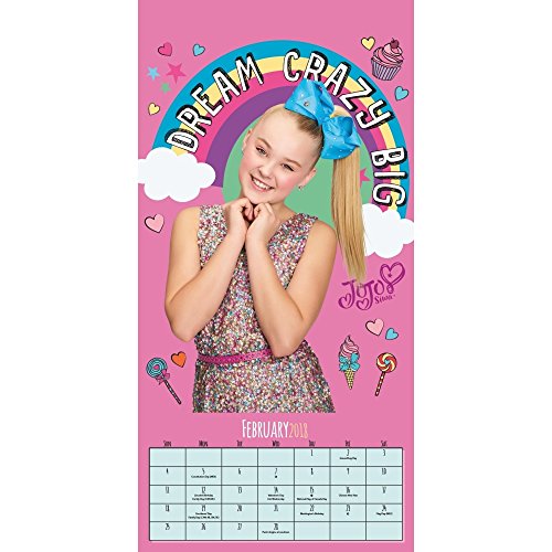 JoJo Siwa 2018 Mini Poster Calendar on Galleon Philippines