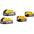 Amazon.com: DEWALT Powerstack 20V MAX Battery, Rechargeable, 5Ah, Lithium Ion, 2-Pack (DCBP520-2 ...
