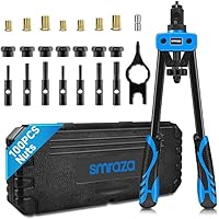 HARDELL 14" Rivet Nut Tool, Hand Rivet Tool Kits with 100Pcs Rivet Nuts ...