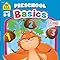 School Zone - Preschool Basics Workbook - 64 Pages, Ages 3 to 5, Colors ...