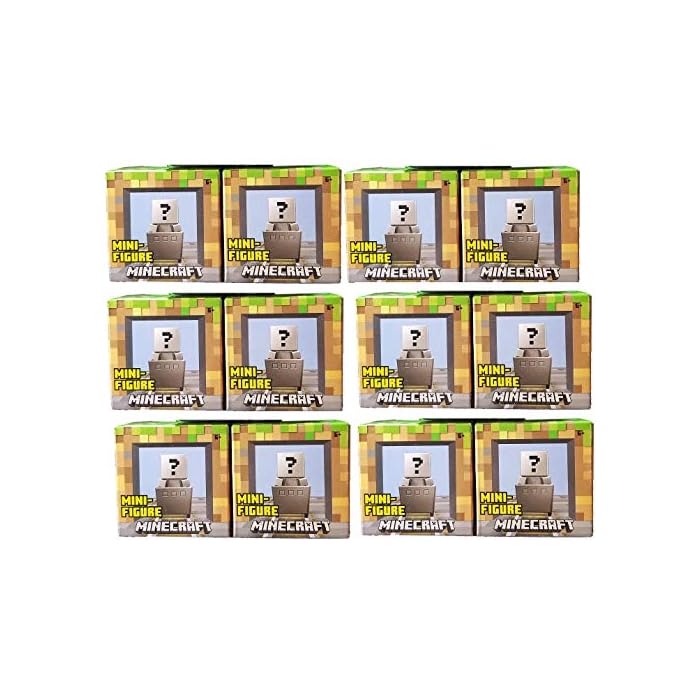 Buy Minecraft Minecart 12 Random Mini Figure Rolling Carts in Blind ...