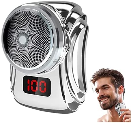 SYOSI Mini Electric Shaver, Pocket Portable Face Shaver, Electric Razor ...