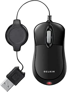 Amazon.com: Belkin Mini Optical Glow Mouse (Black): Electronics
